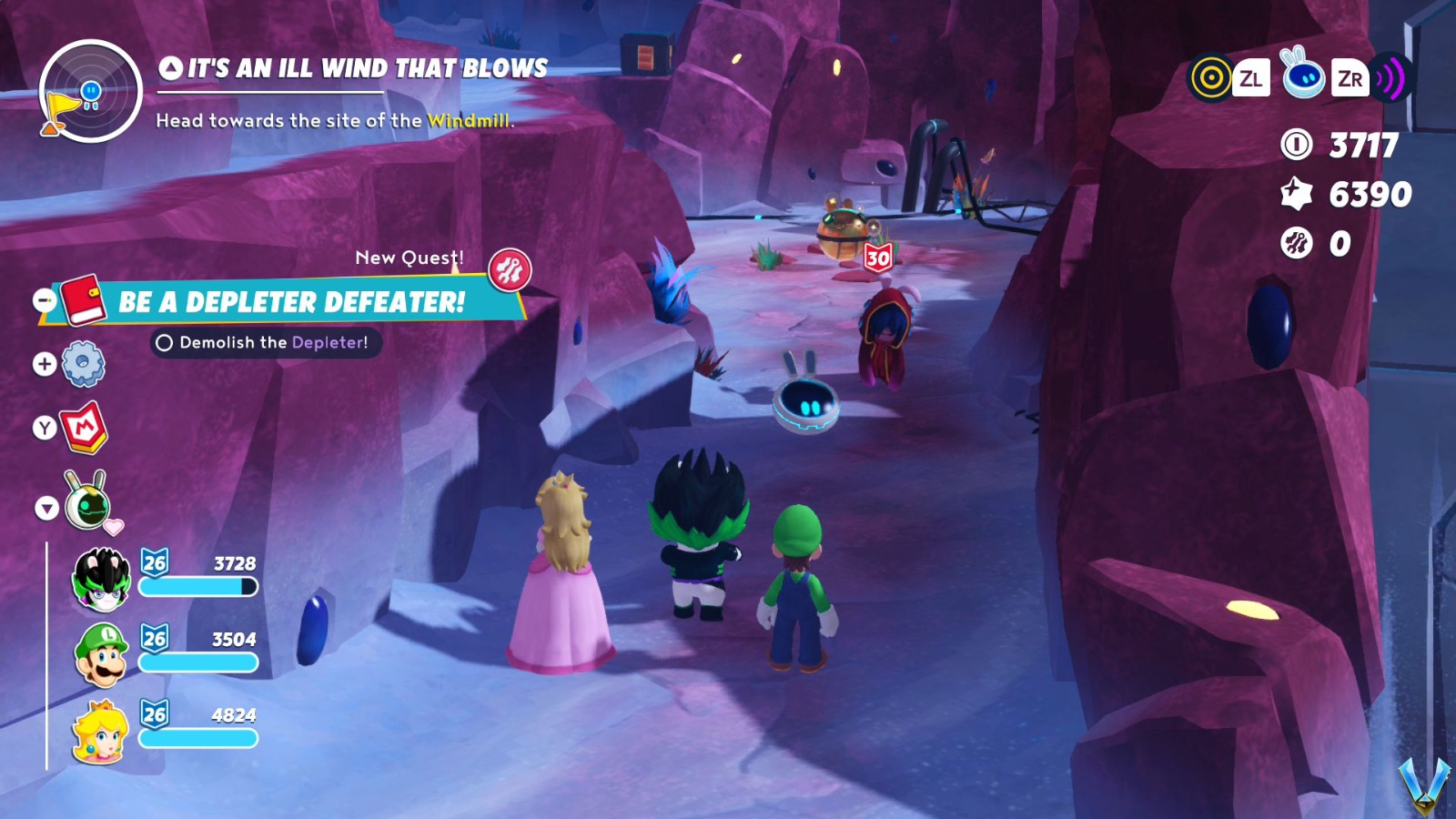 Mario + Rabbids Sparks of Hope - Be a Depleter Defeater Walkthrough ...