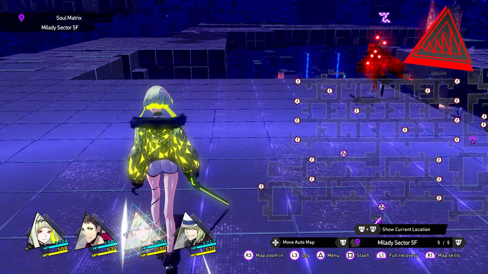 Milady Sector Cleanup 5 Directive Guide Soul Hackers 2 Neoseeker