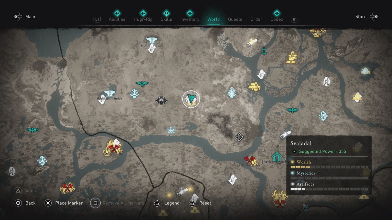 Dawn of Ragnarok - Uncut Gemstone Locations - Assassin's Creed Valhalla ...