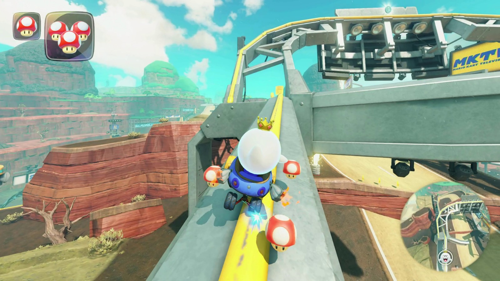 Choco Mountain Hidden ? Panel Locations - Mario Kart World Walkthrough ...