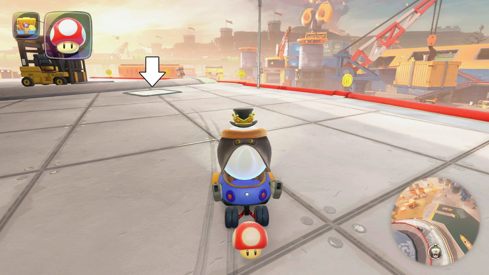 Toad's Factory Hidden ? Panel Locations - Mario Kart World Walkthrough ...