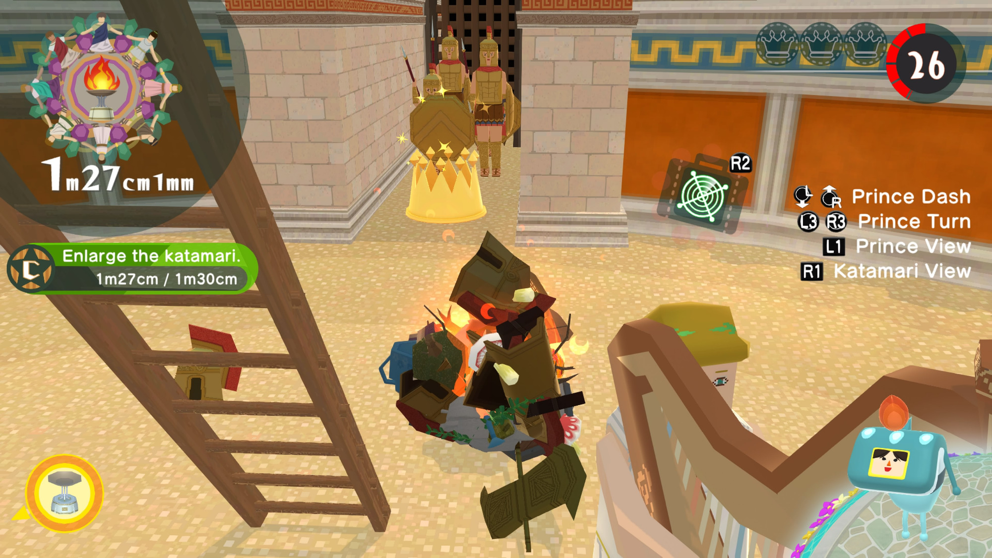 Light the Sacred Fire - Once Upon A Katamari Walkthrough - Neoseeker