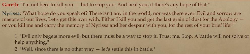 Nyrissa romance guide - Pathfinder: Kingmaker - Neoseeker