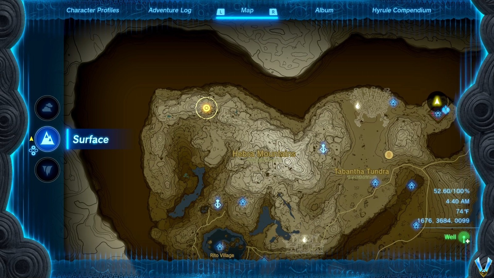 Tears of the Kingdom - Hebra's Colossal Fossil Walkthrough - The Legend ...