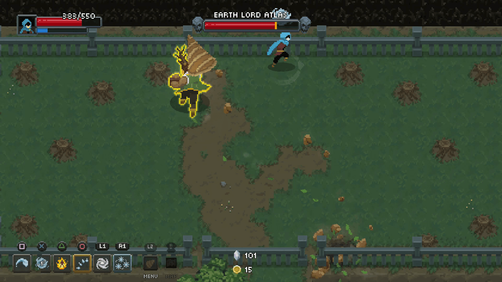 Earth Lord Atlas - Wizard of Legend Walkthrough - Neoseeker