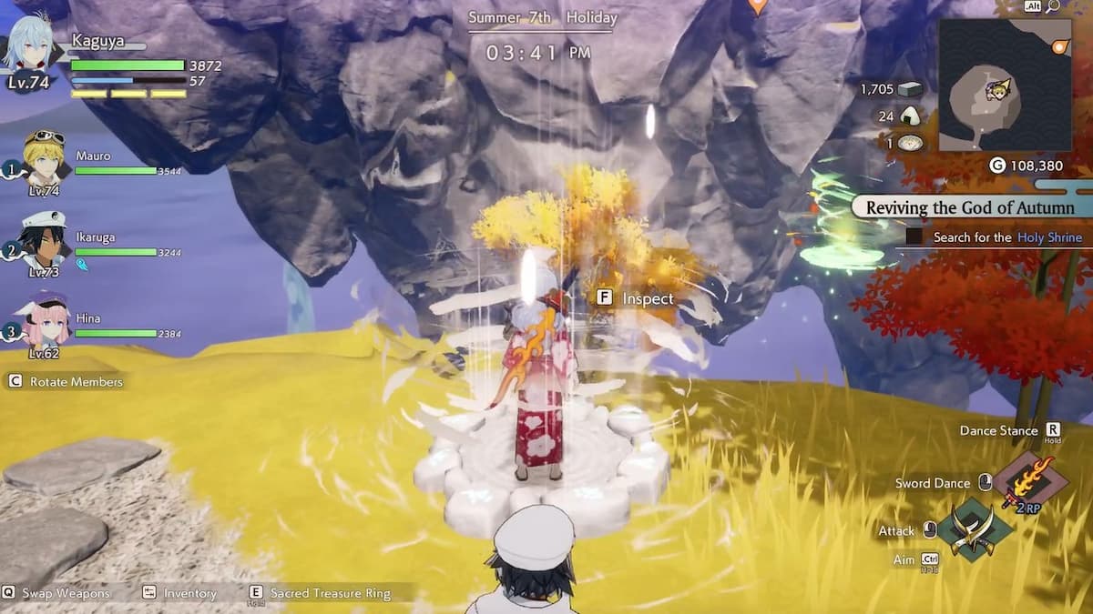 Rune Factory: Guardians of Azuma The Holy Shrine of Autumn Quests Guide ...