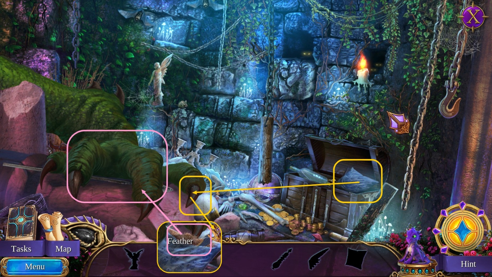 Hidden Objects (main) - The Secret Order 5: The Buried Kingdom ...