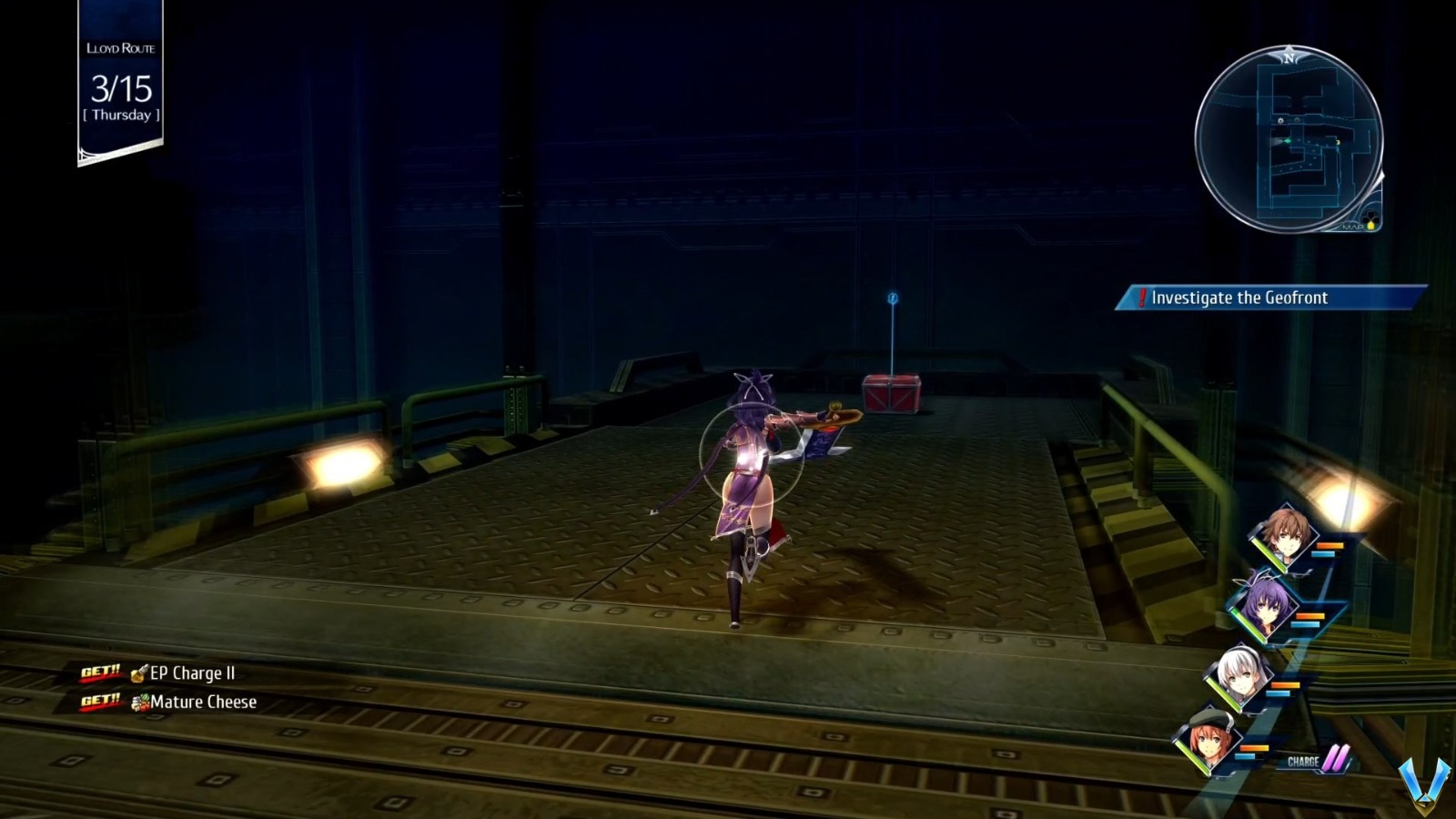 Trails into Reverie - Geofront B Sector - S-II Walkthrough - The Legend ...