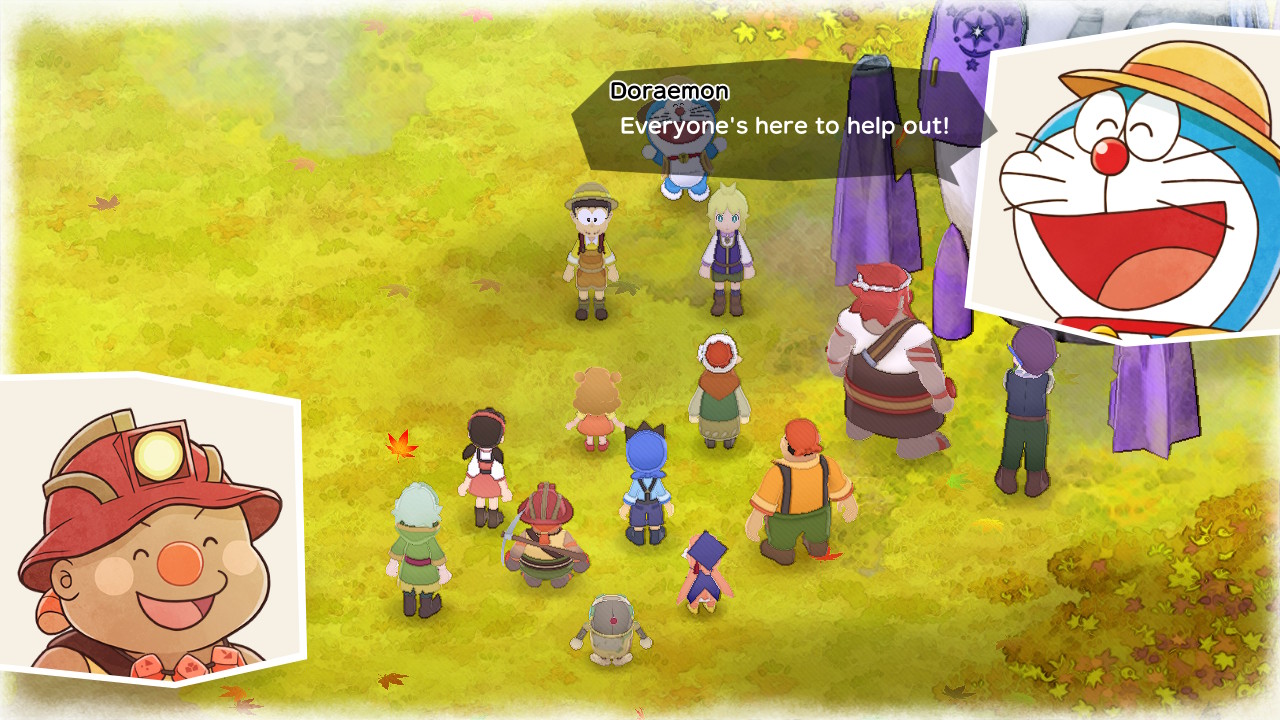 Doraemon Story of Seasons: Friends of the Great Kingdom - Returning to ...