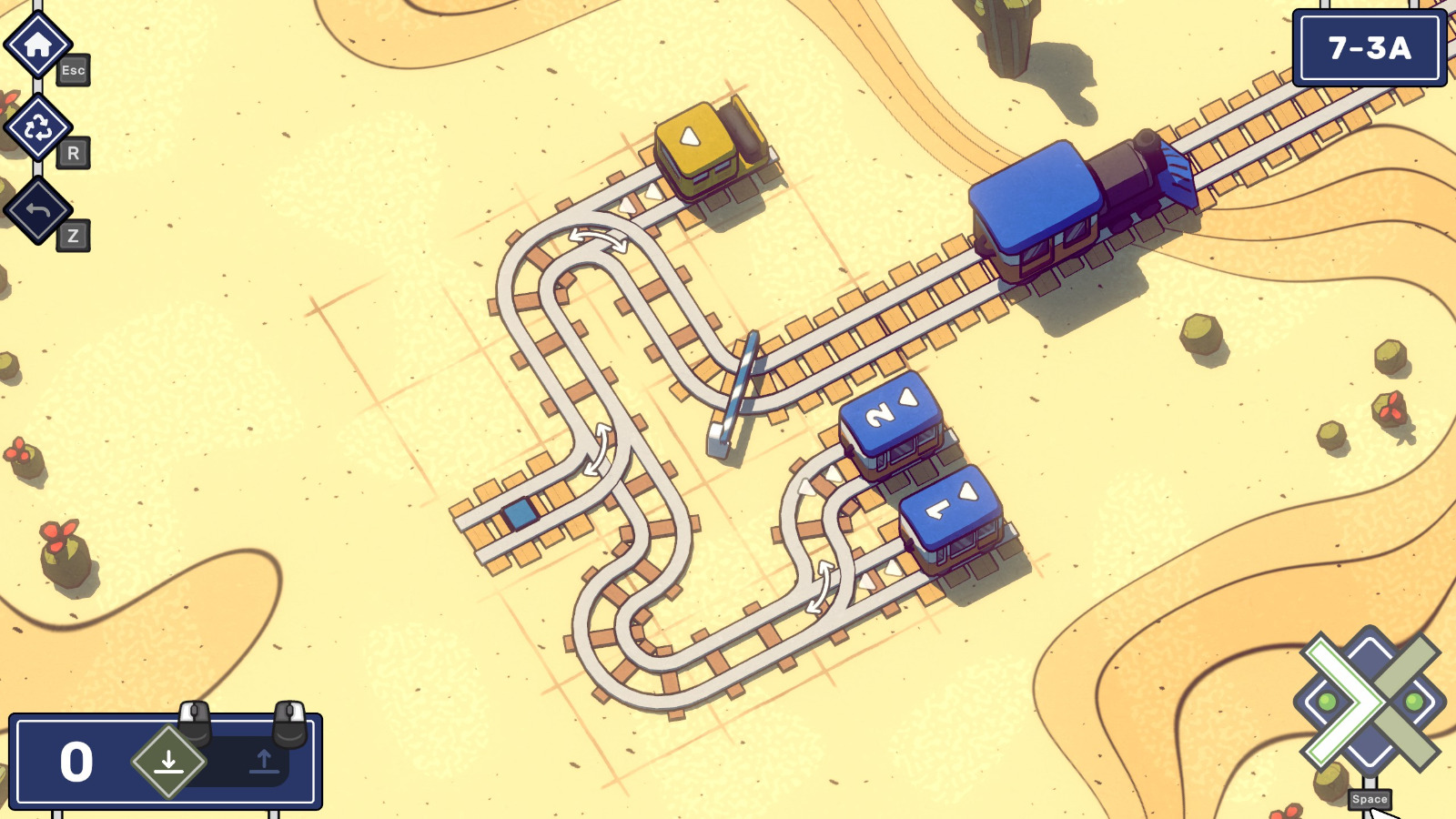 World 7 Puzzle Solutions - Railbound Walkthrough - Neoseeker