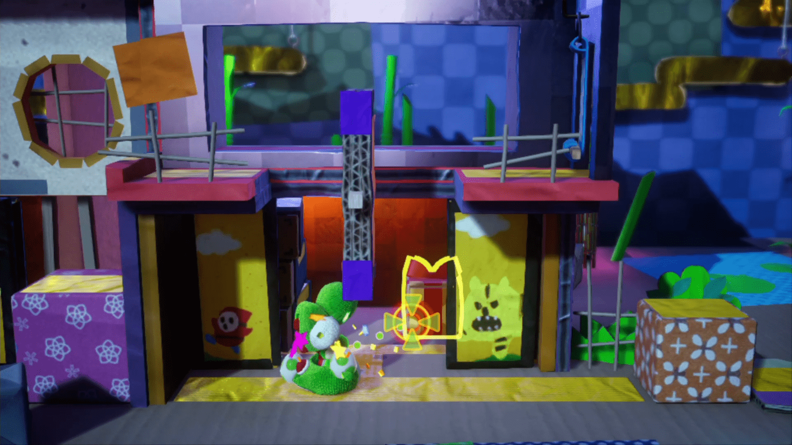 Worlds-Deceptive Doors - Yoshi's Crafted World Walkthrough - Neoseeker