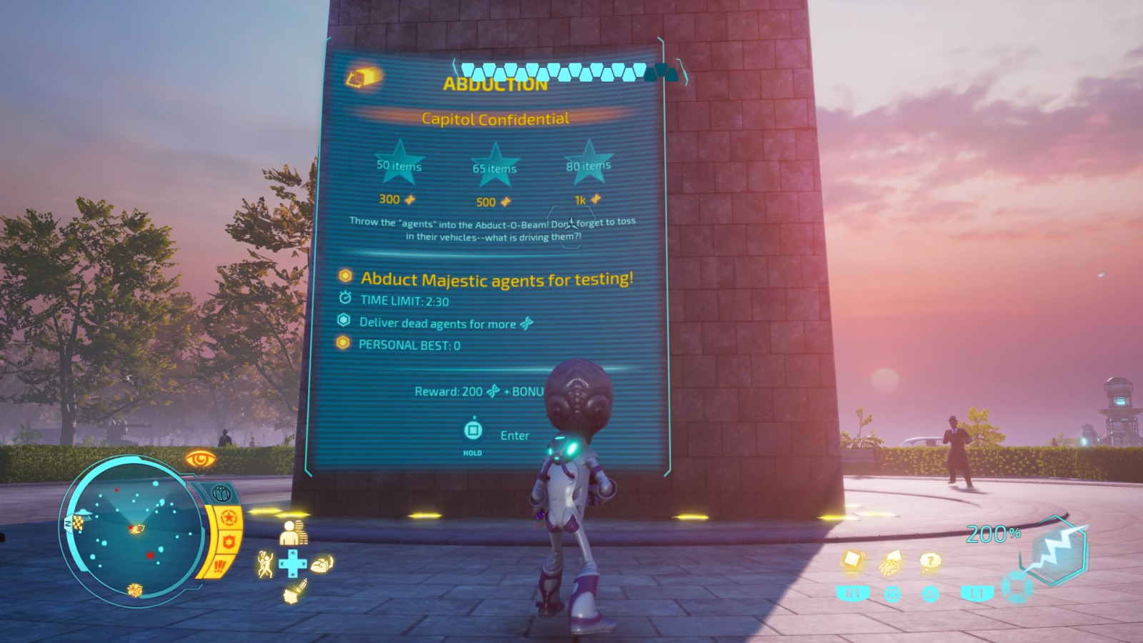 Capitol City (Challenges) - Destroy All Humans! (2020) Walkthrough and ... Capitol City (Challenges) - Destroy All Humans! (2020) Walkthrough and ...