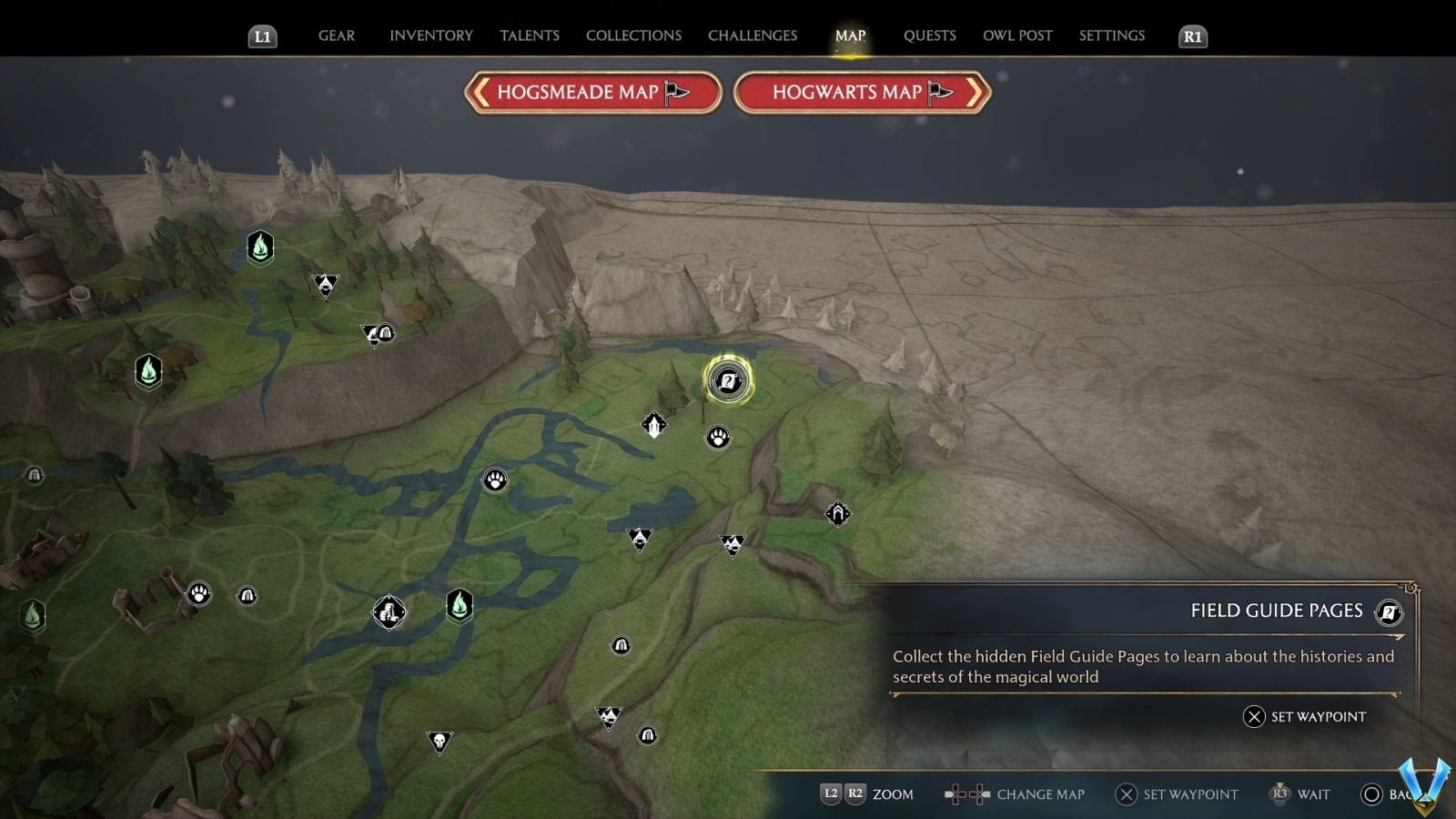 Hogwarts Legacy - All Field Guide Pages - The Highlands Locations Guide ...