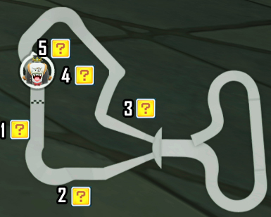 Peach Stadium Hidden ? Panel Locations - Mario Kart World Walkthrough ...