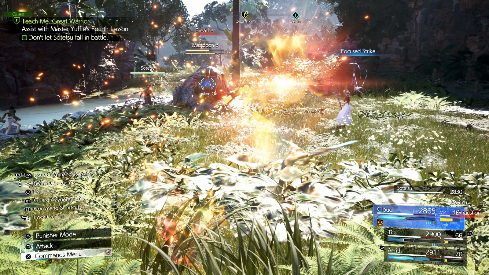 Side Quest: Teach Me, Great Warrior - Final Fantasy VII Rebirth ...