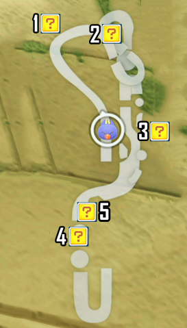 Great ? Block Ruins Hidden ? Panel Locations - Mario Kart World ...