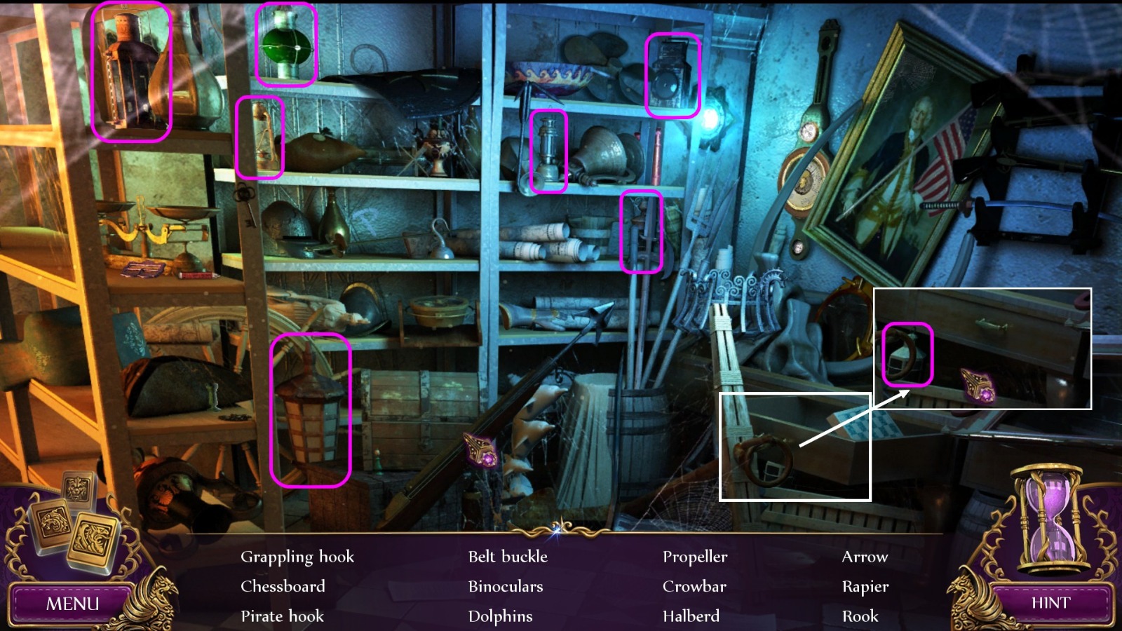 Hidden Objects Scenes (main) - The Secret Order 2: Masked Intent ...