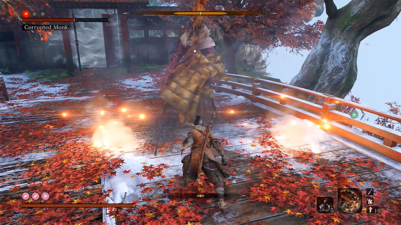 Boss: Corrupted Monk - Sekiro: Shadows Die Twice Walkthrough - Neoseeker