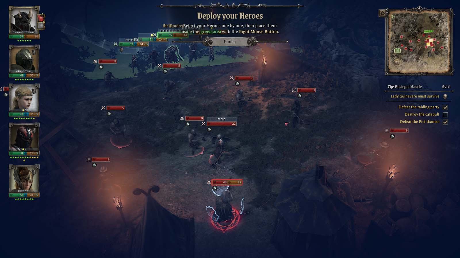 The Besieged Castle Guide - King Arthur: Knight's Tale - Neoseeker