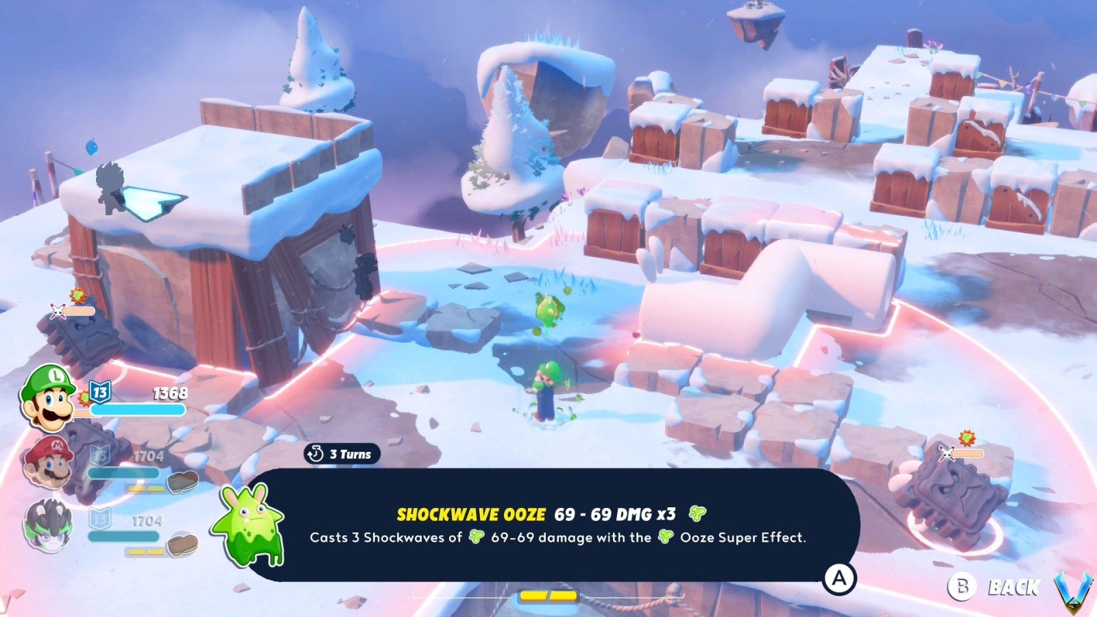 Mario + Rabbids Sparks of Hope - Brawl at the Falls Walkthrough - Neoseeker