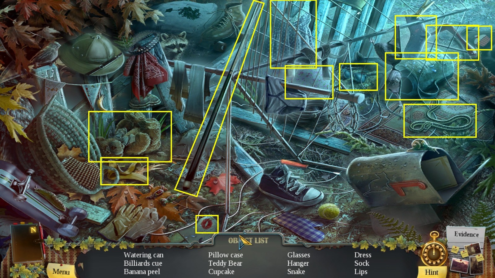 Hidden Objects Scenes (main) - Enigmatis: The Ghosts of Maple Creek ...