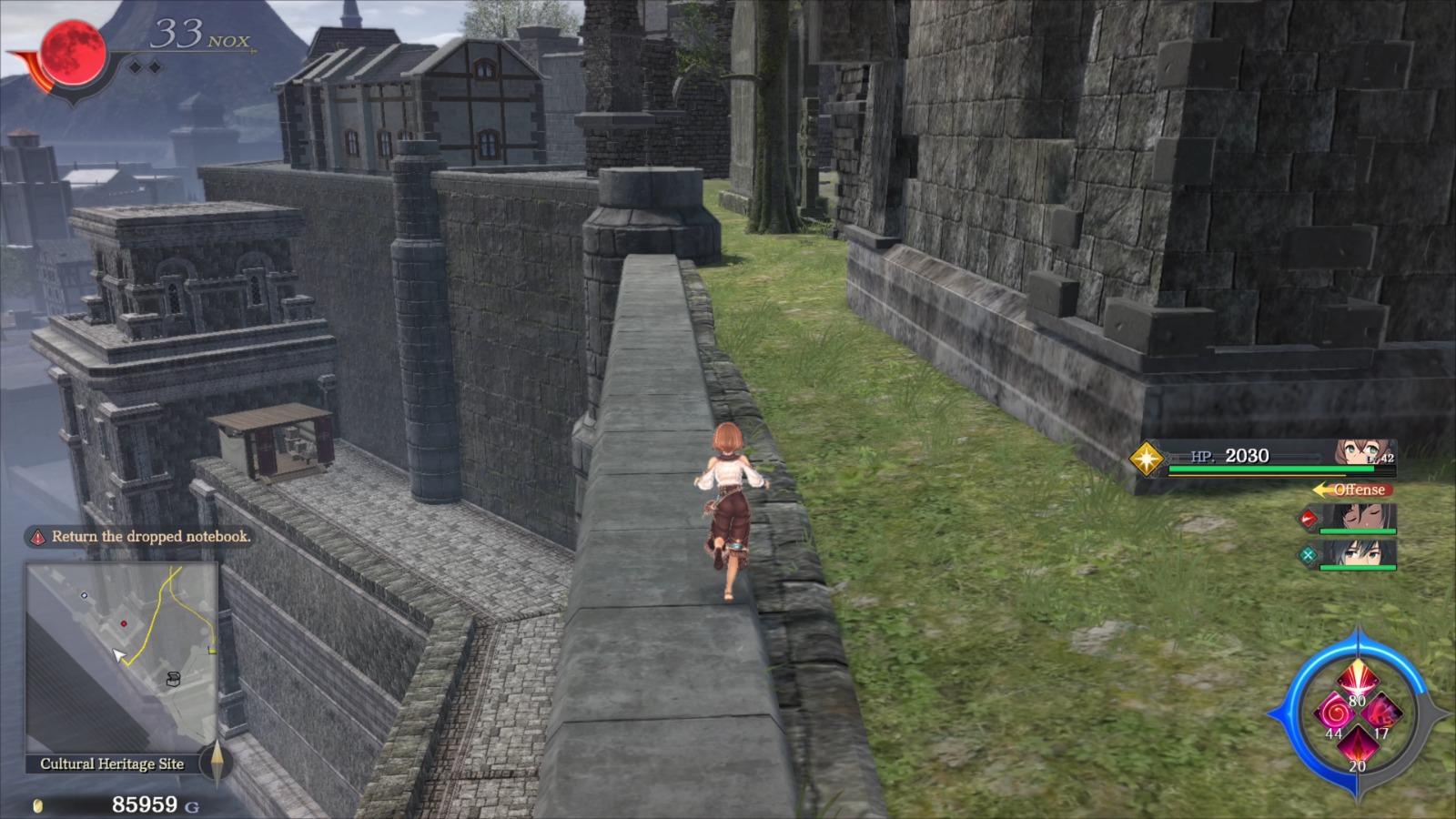 Ys IX: Monstrum Nox - Noble District Walkthrough - Neoseeker