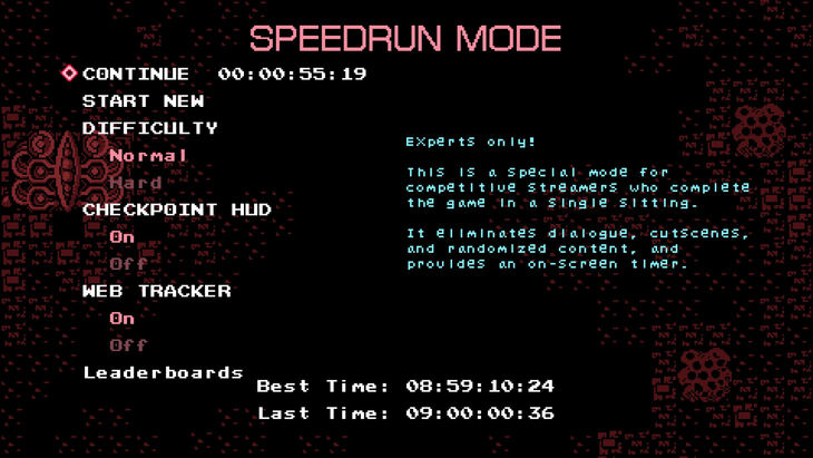 Speedrun and Randomizer modes - Axiom Verge Walkthrough - Neoseeker