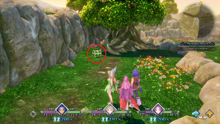 Molebear Moors Walkthrough - Trials of Mana (Remake) - Neoseeker