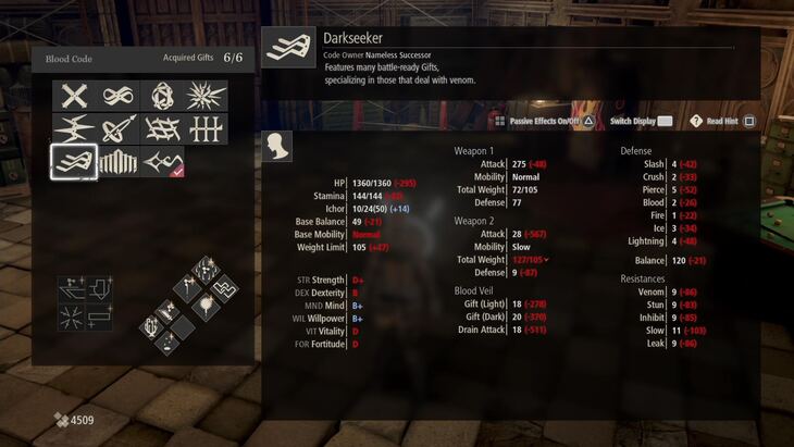 Blood Codes - Code Vein Walkthrough - Neoseeker