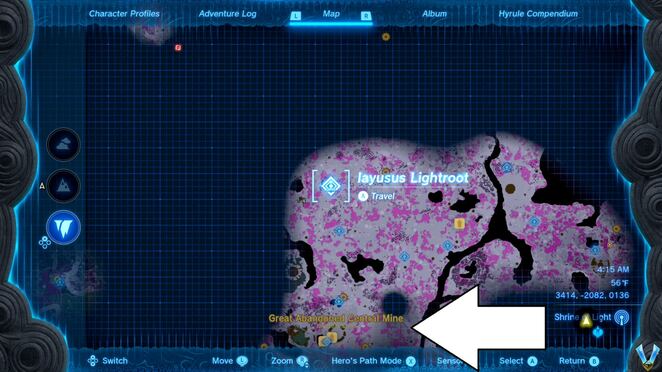 Tears of the Kingdom - A Mystery in the Depths Walkthrough - The Legend ...