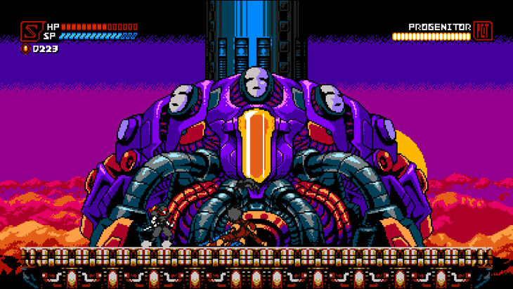 Chapter Final - Orbital Elevator - Cyber Shadow Walkthrough - Neoseeker