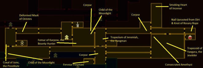 Maps - Blasphemous Walkthrough - Neoseeker