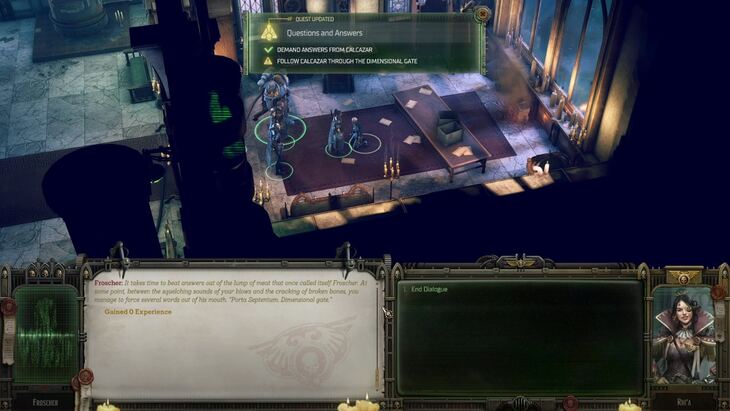 Rogue Trader - Questions and Answers Walkthrough - Warhammer 40,000 ...
