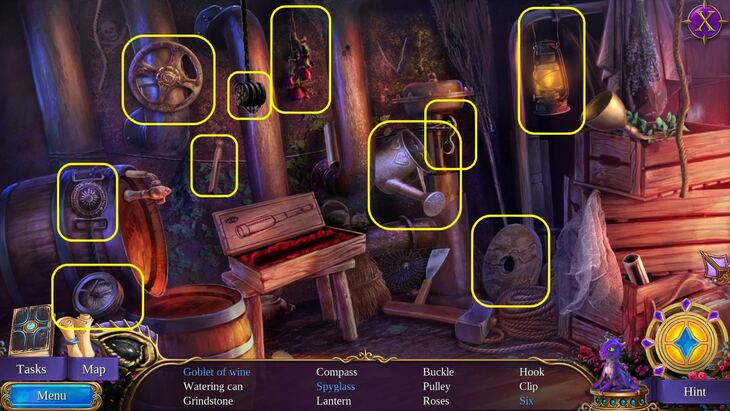 Hidden Objects Scenes (bonus) - The Secret Order 5: The Buried Kingdom ...