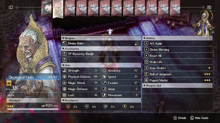 Final Chapter - For Norzelia Guide - Triangle Strategy - Neoseeker