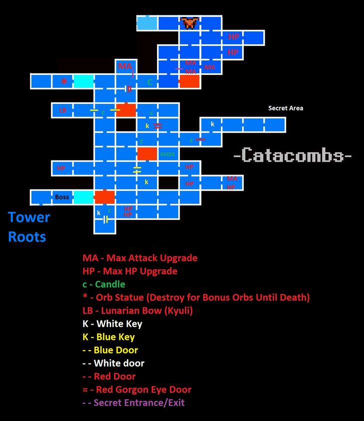 Maps - Astalon: Tears of the Earth Walkthrough - Neoseeker