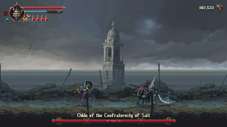 Odon of the Confraternity of Salt - Blasphemous 2 Walkthrough - Neoseeker