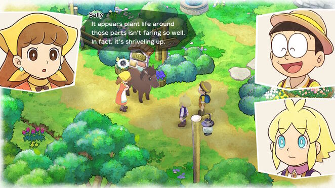 Doraemon Story of Seasons: Friends of the Great Kingdom - Stopping the ...