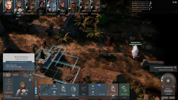 Gem Quest The Monastery walkthrough - Solasta: Crown of the Magister ...