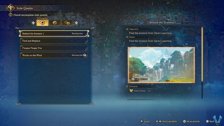 Behind the Scenery 1 - Visions of Mana Walkthrough - Neoseeker