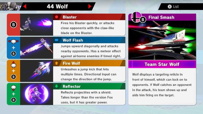 Wolf - Super Smash Bros. Ultimate Walkthrough - Neoseeker