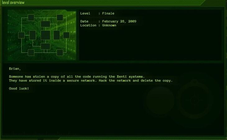 Flight Zero - Level 3: Finale - Hacker Evolution: Untold Walkthrough ...