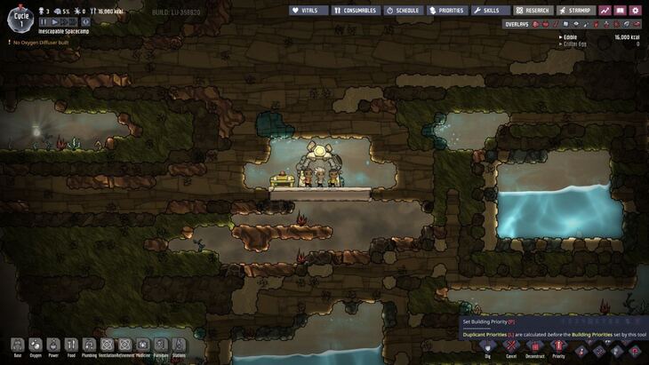 Oxygen Not Included Tutorial: Base Setup Example Walkthrough - Neoseeker
