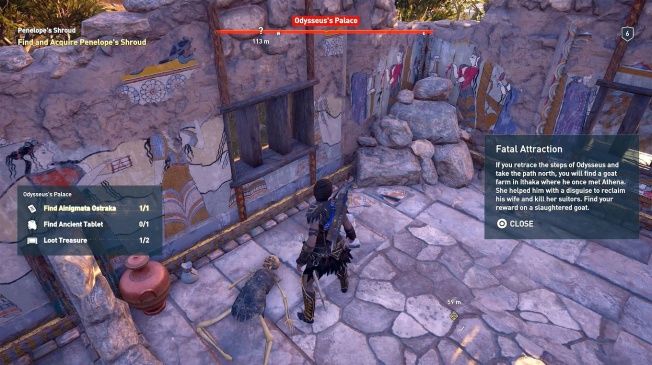 Walkthrough: Penelope's Shroud - Assassin's Creed Odyssey - Neoseeker