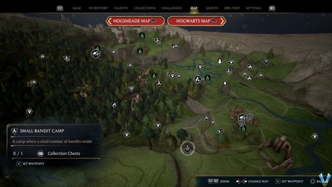 Hogwarts Legacy - All Collection Chests - Forbidden Forest Locations ...