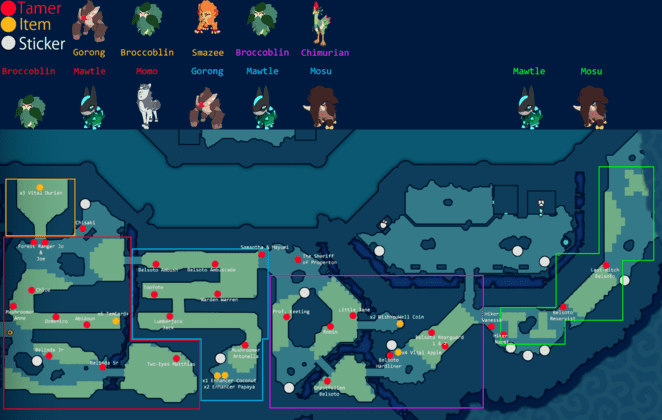 Temtem - Greenglen Forest Walkthrough - Neoseeker