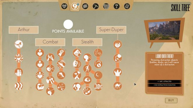 Arthur's Skill Tree - We Happy Few Walkthrough - Neoseeker