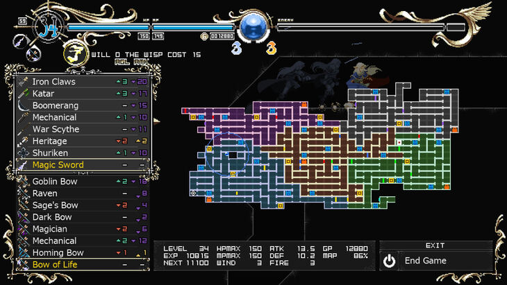 Maps - Record of Lodoss War-Deedlit in Wonder Labyrinth- Walkthrough ...