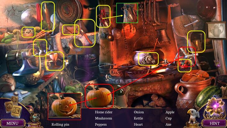 Hidden Objects Scenes (main) - The Secret Order 3: Ancient Times ...
