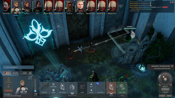 Gem Quest The Monastery walkthrough - Solasta: Crown of the Magister ...